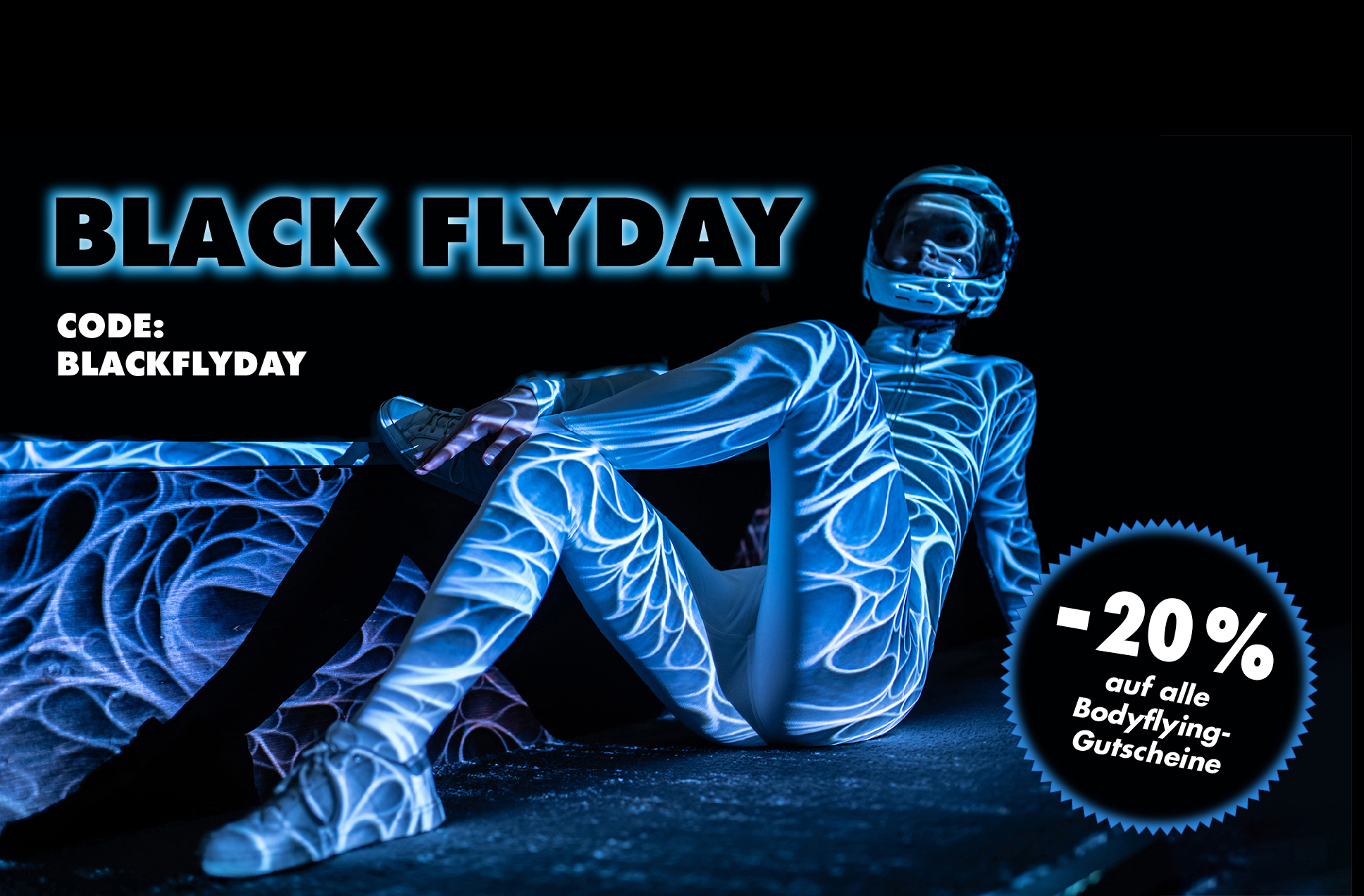 BLACK FLYDAY - Indoor Skydiving in München - FlyStation München