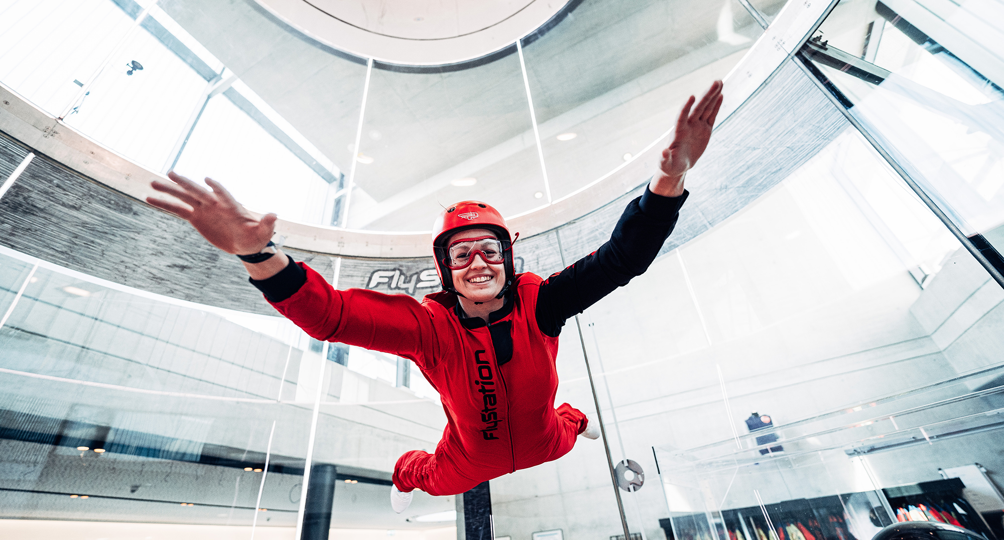 Infos und Ablauf beim Bodyflying - FlyStation München